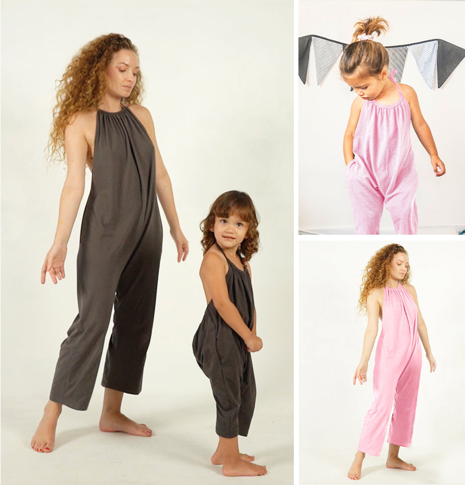 Slouch Jumpsuit Mom & Me – moonbun-us